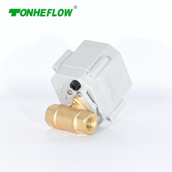 Switch type - brass two way electric valve Electric actuator valve ...