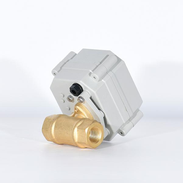 Switch type -With indicator & manual override，DN8 brass two way ...