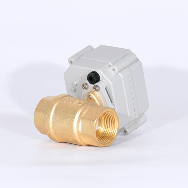 Switch type -With indicator & manual override，DN15 brass two way ...