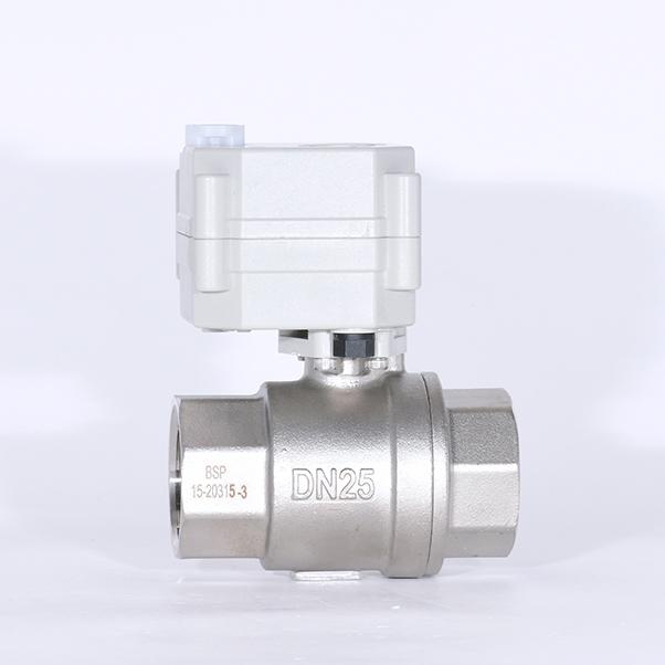 Switch type - stainless steel two way electric valve Motorized ball ...