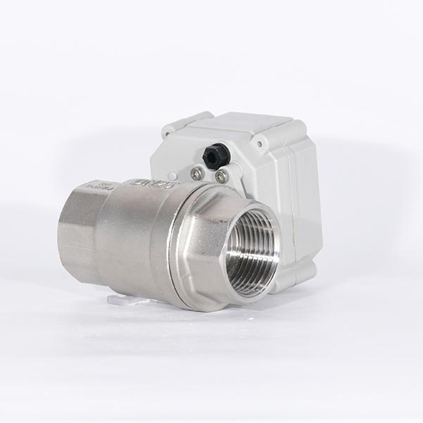 Switch type - stainless steel two way electric valve Motorized ball ...