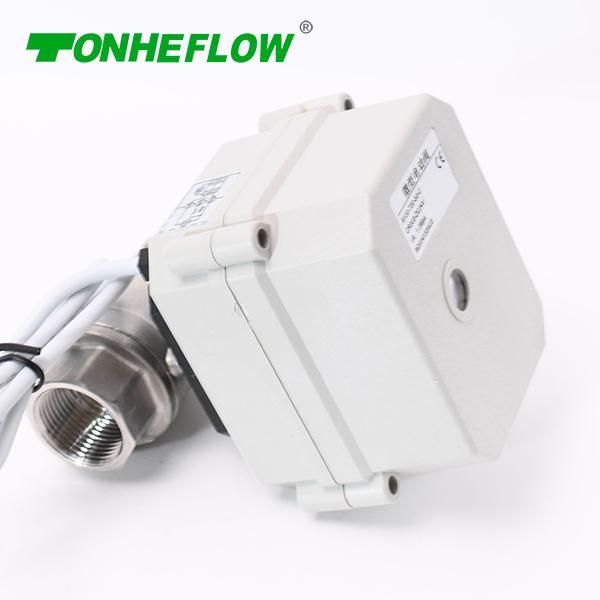 Switch type -Stainless steel two way electric valve Motorized valve ...
