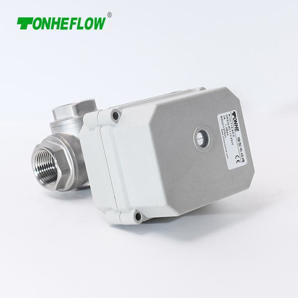 Switch type -Stainless steel three-way electric valve Motorized valve ...