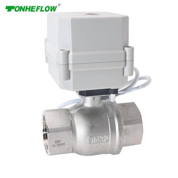 Switch type -Stainless steel two way electric valve Motorized valve ...