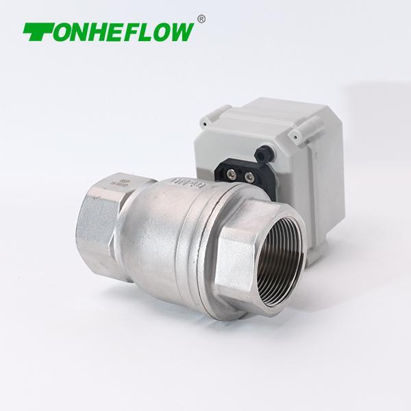 Switch type -Stainless steel two way electric valve Motorized valve ...