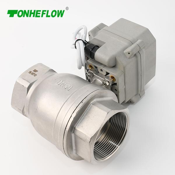 Switch type -Stainless steel two way electric valve Motorized valve ...