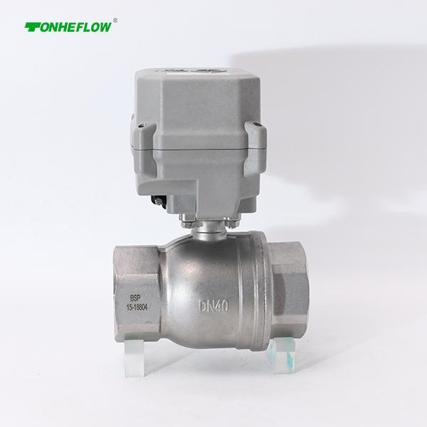 Switch type -Stainless steel two way electric valve Motorized valve ...