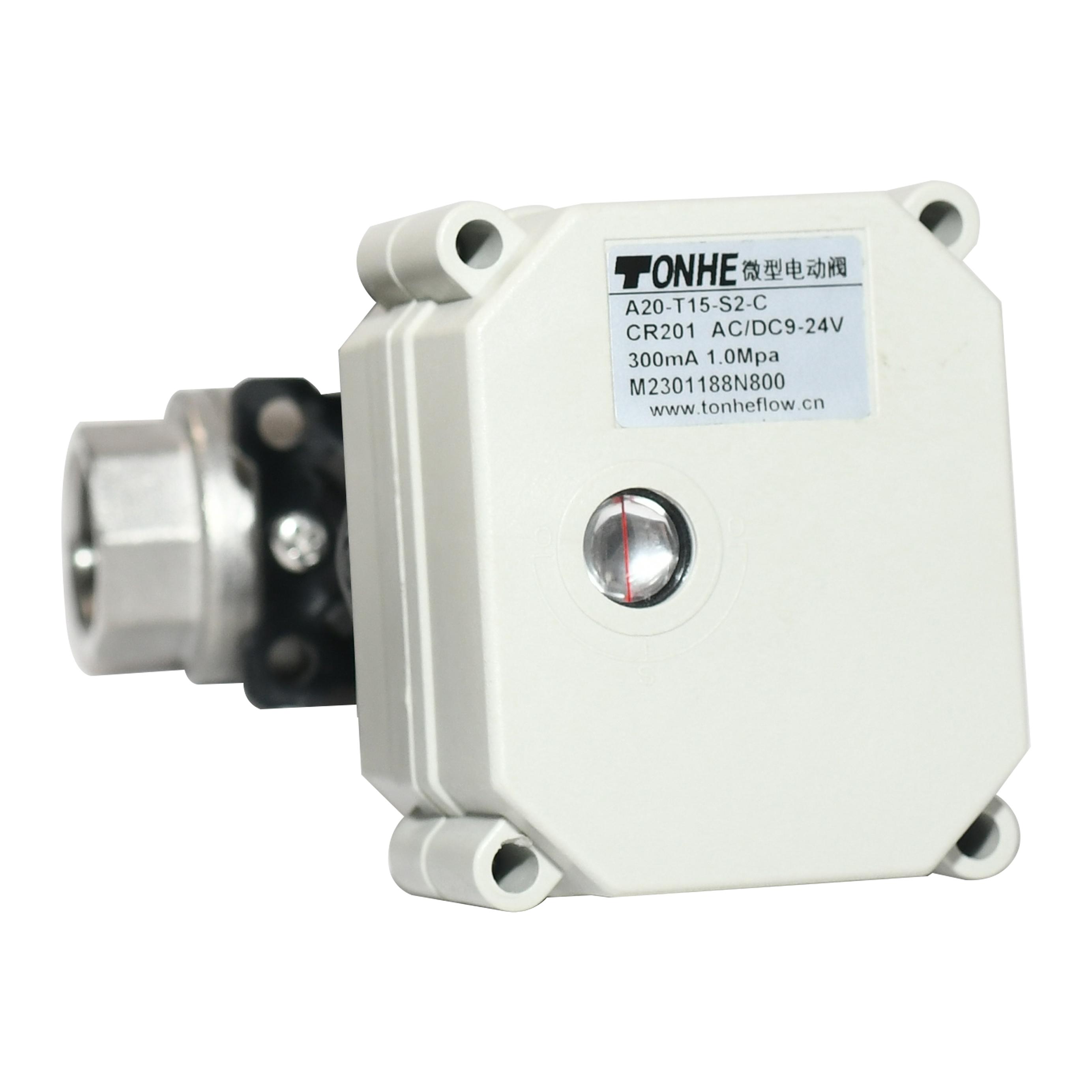 Switch type - stainless steel two way electric valve Motorized ball ...