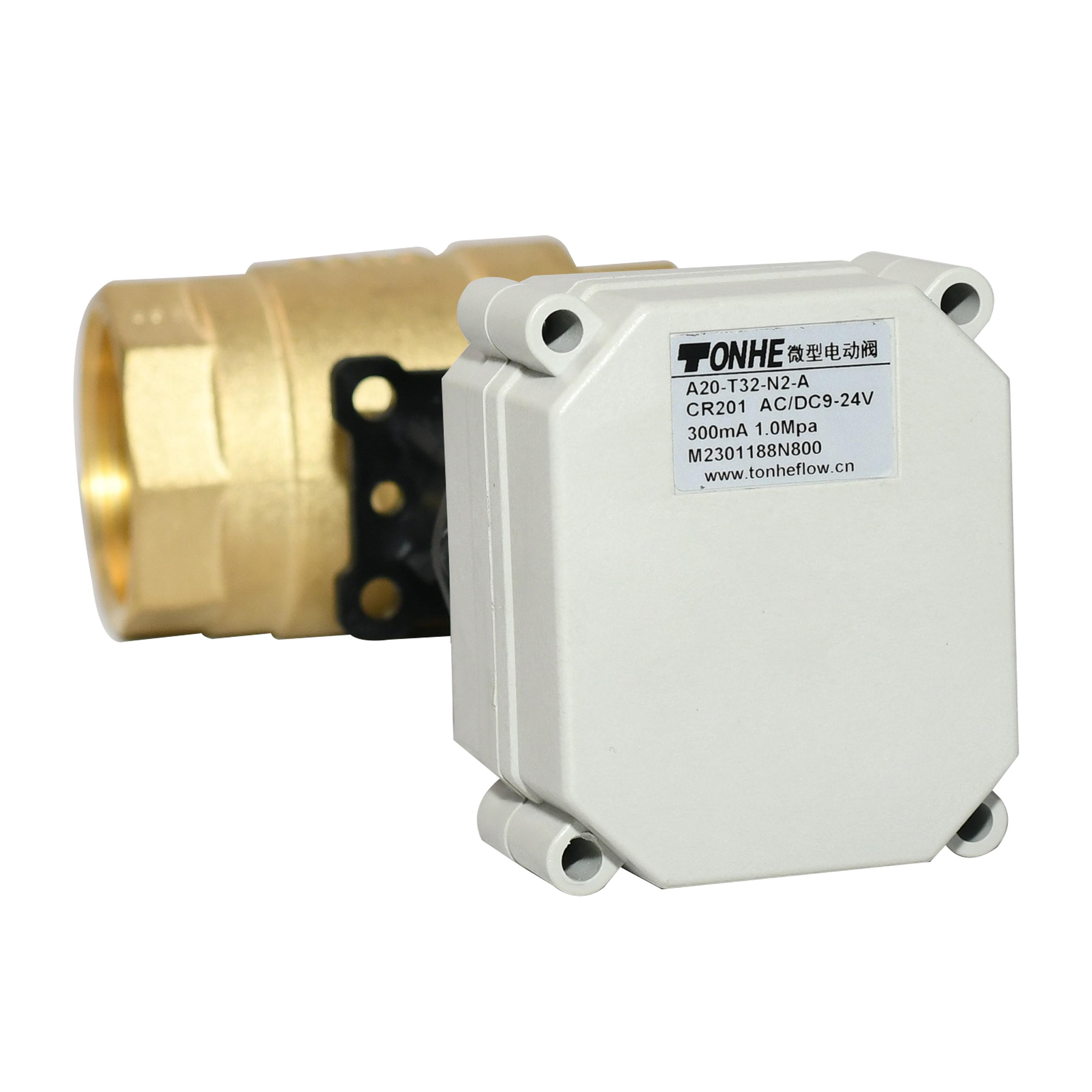 Switch type - brass 2 way electric valve Motorized valve-Taizhou Tonhe ...