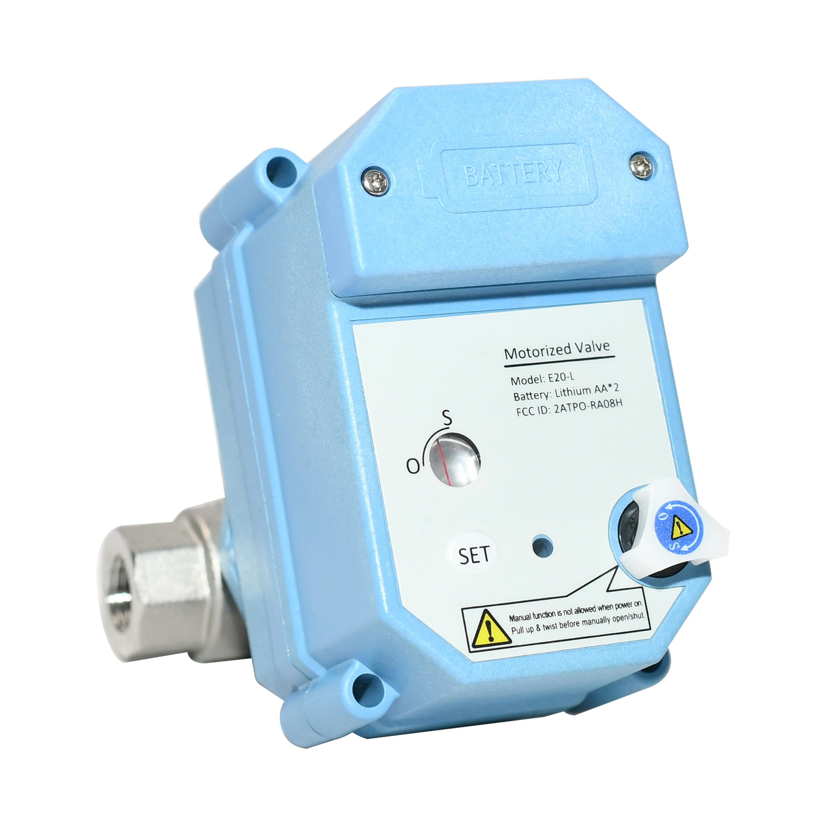 DN8 2-way Lorawan Lora wireless shut off ball valve irrigation valve ...